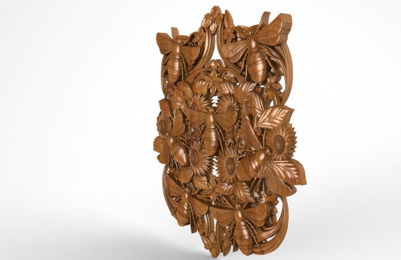 Bee CNC 23 1 3D model 3D printable | CGTrader