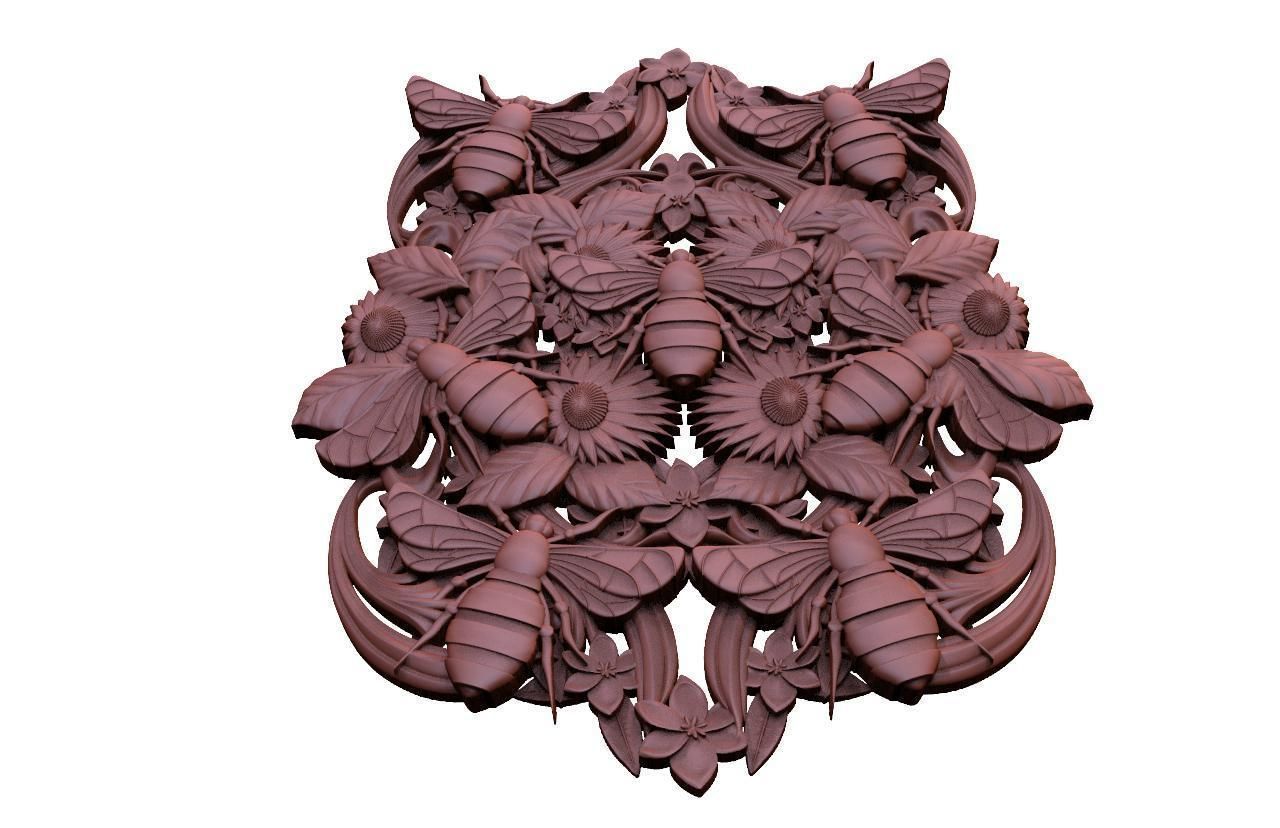 Bee CNC 23 1 3D model 3D printable | CGTrader