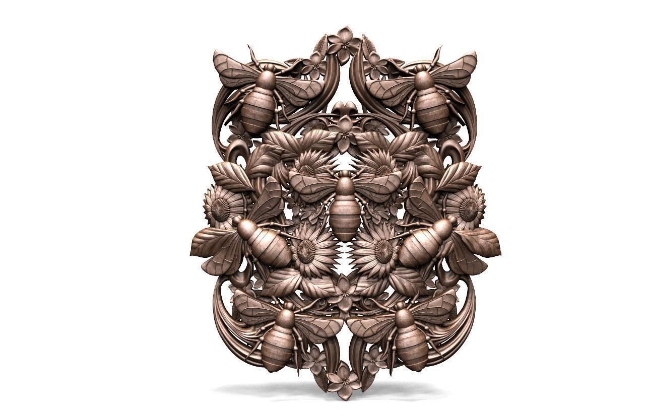 Bee CNC 23 1 3D model 3D printable | CGTrader