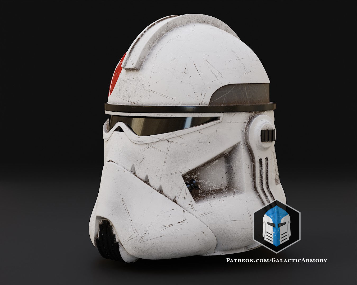 Commander Neyo Helmet 3D model 3D printable | CGTrader