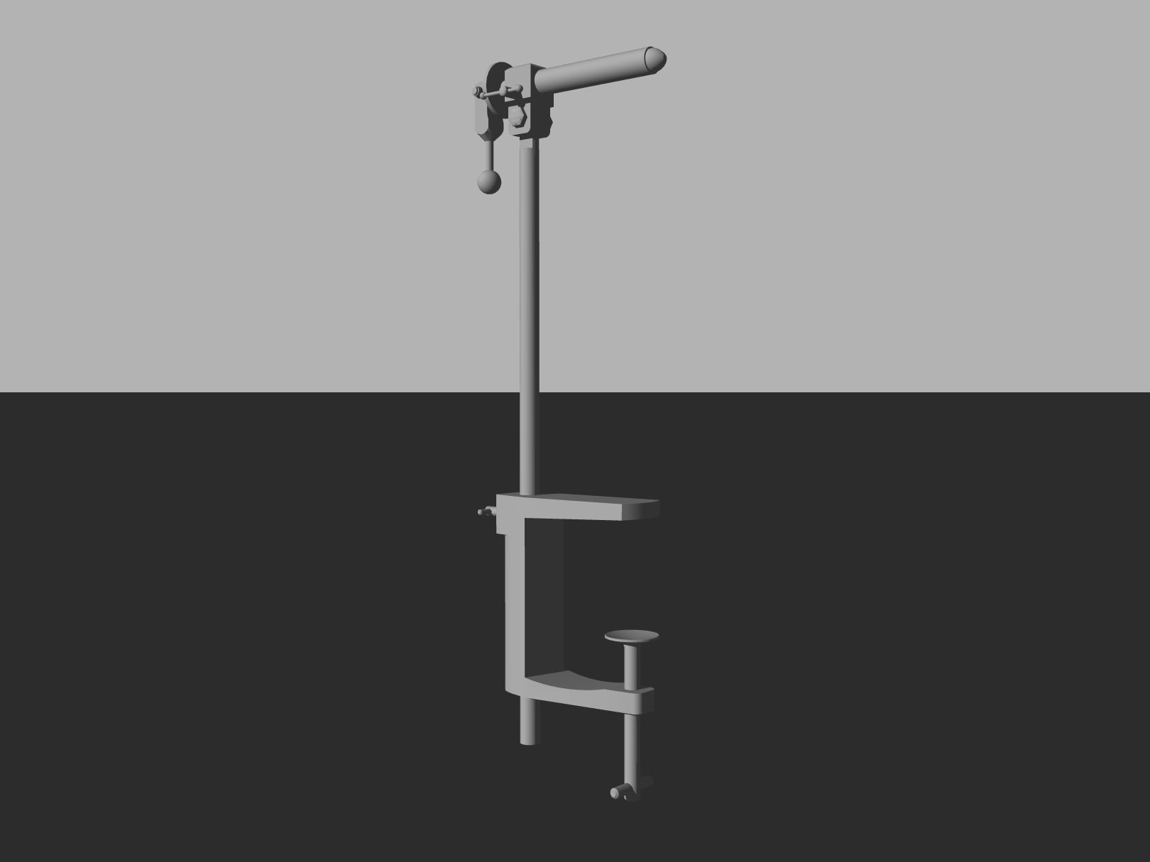 Fly Tying Vise free 3D model | CGTrader