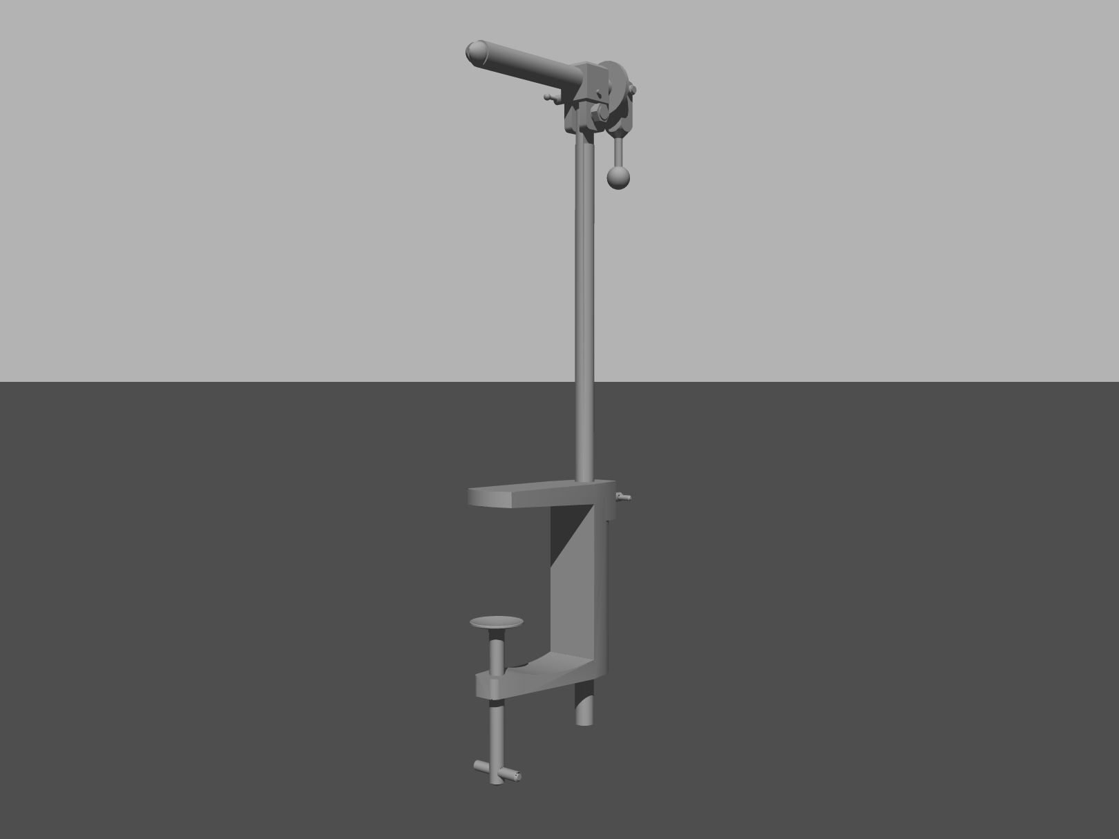 Fly Tying Vise free 3D model | CGTrader