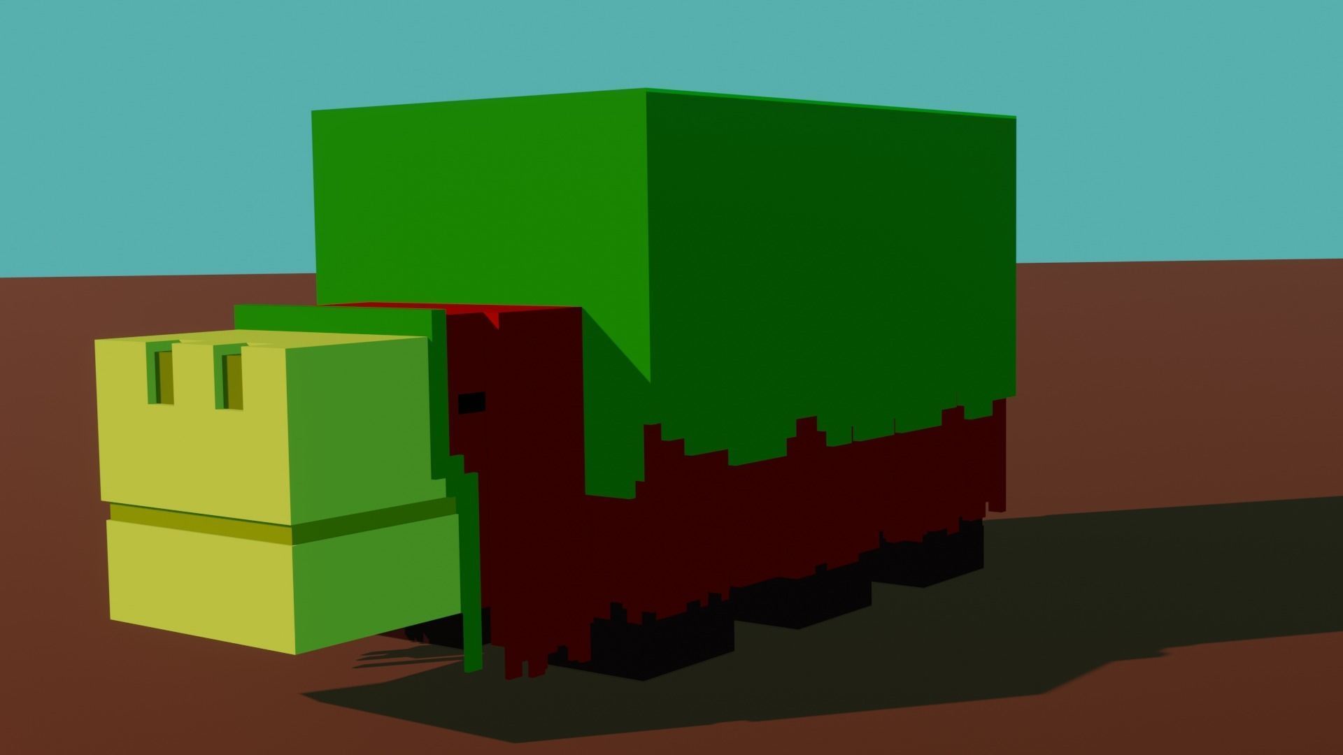 Minecraft Sniffer Standing 3D model 3D printable | CGTrader