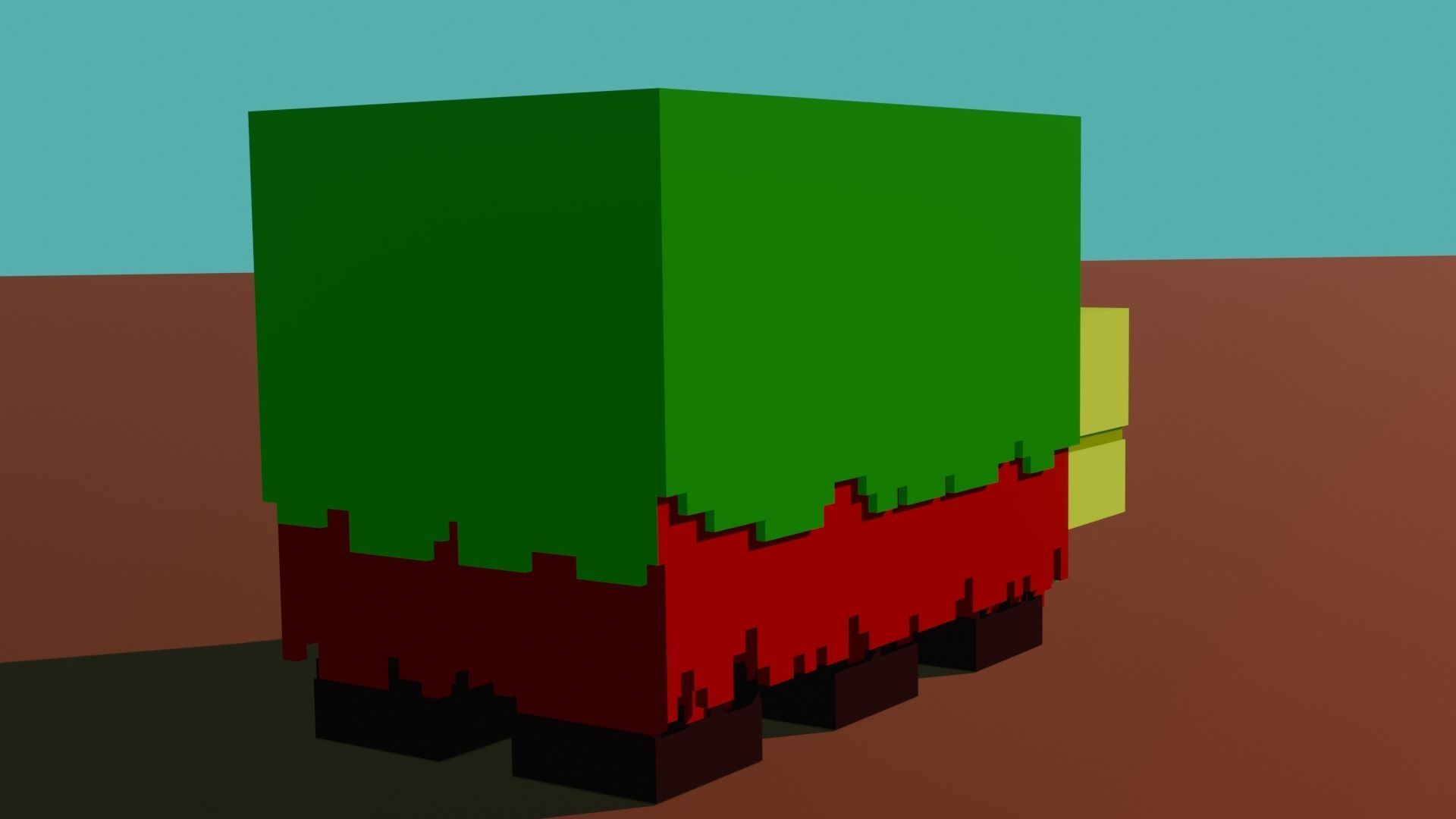 Minecraft Sniffer Standing 3D model 3D printable | CGTrader