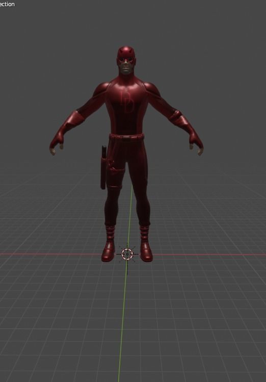 Dare Devil from Fortnite free VR / AR / low-poly 3D model animated ...