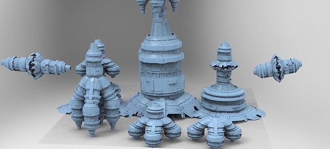 Power relay Shard collection 2 3D model | CGTrader