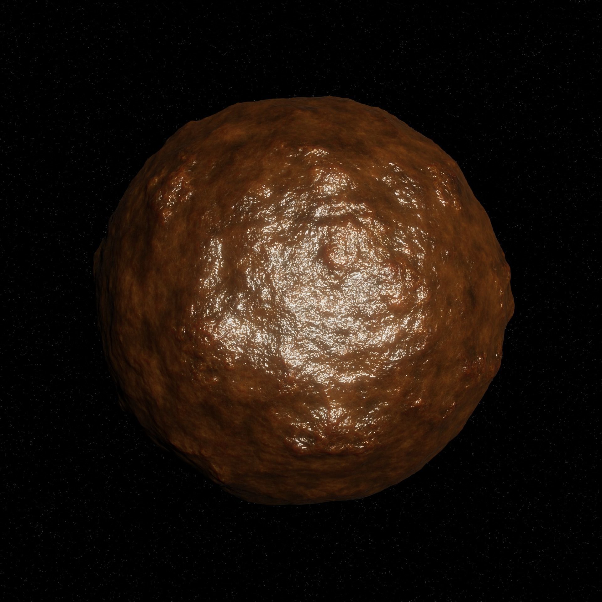 Meatball Planet 3D model | CGTrader