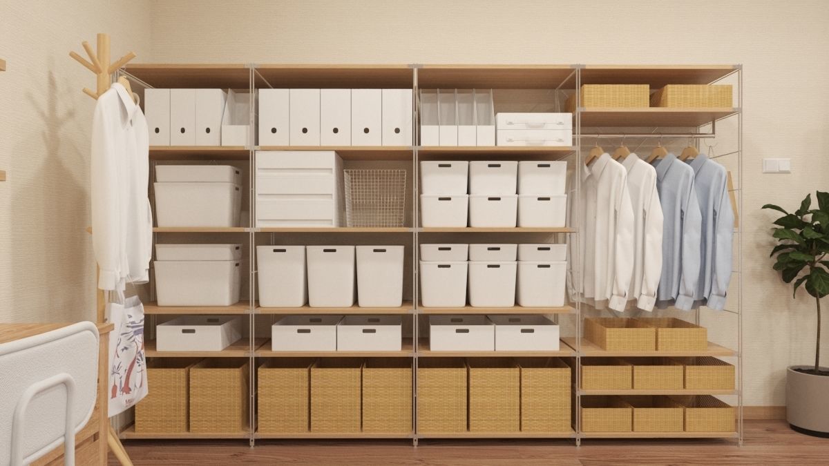 Muji Office Set 3D model | CGTrader