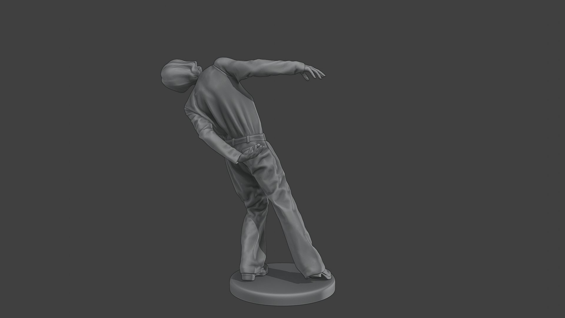 Casual Male Zombie CZ4 0005 3D model 3D printable | CGTrader