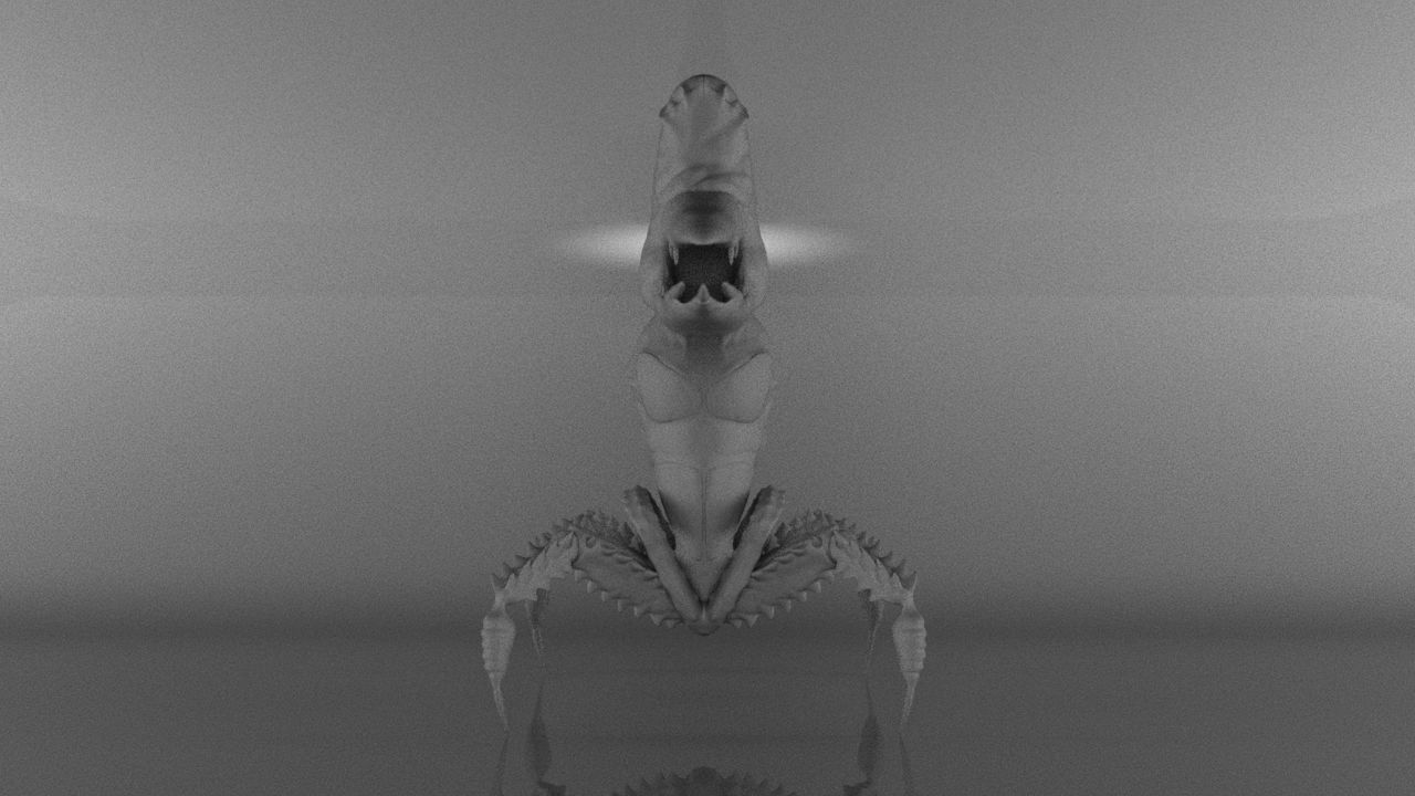 scrab model creature 3D model | CGTrader