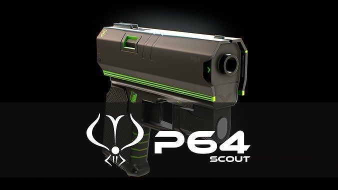 3D model P64 scout VR / AR / low-poly | CGTrader