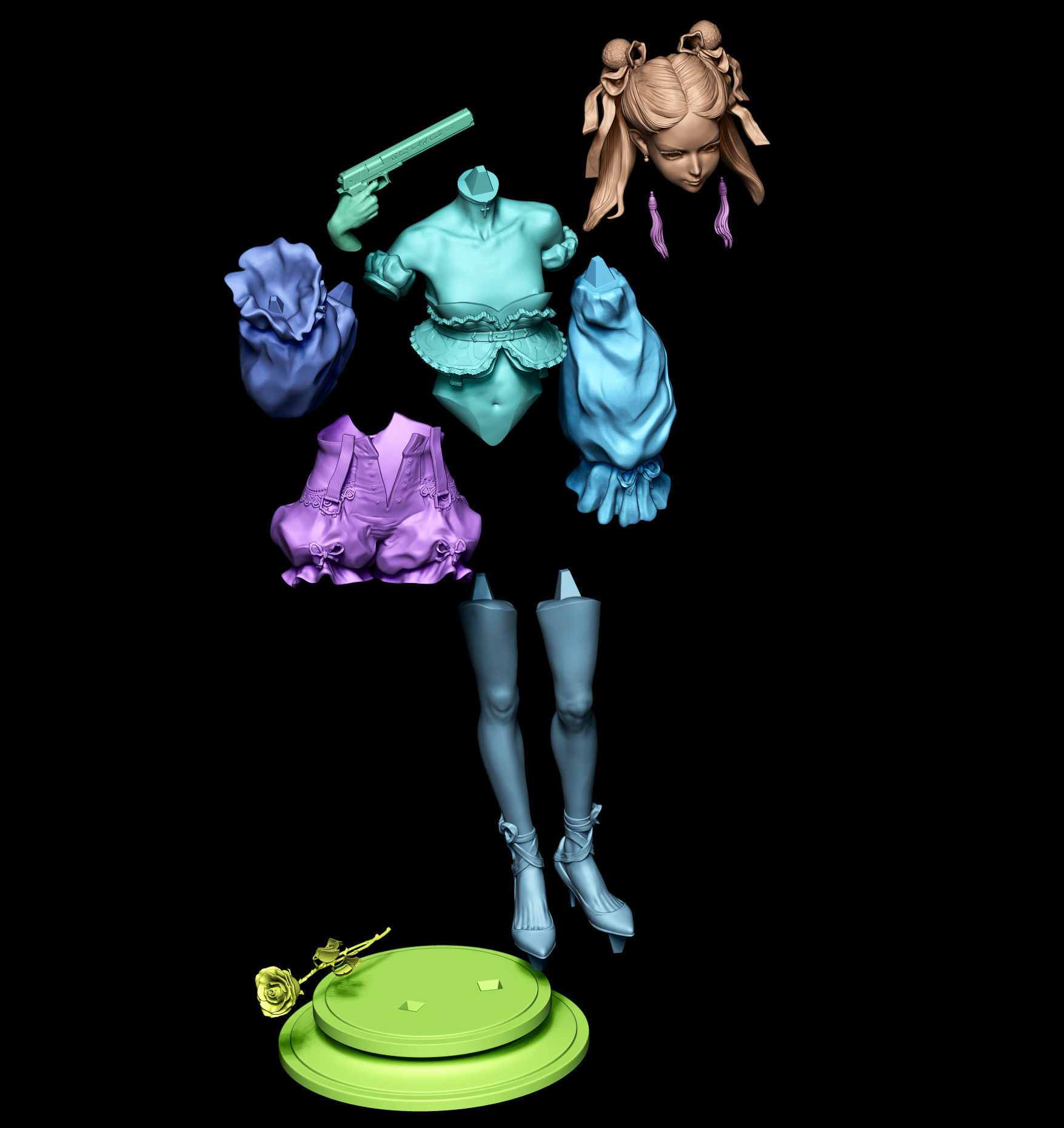 No name model 3D model 3D printable | CGTrader