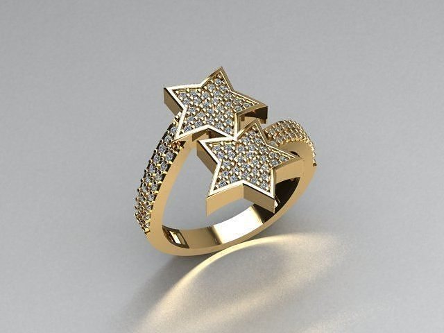jewelry ring 3D model 3D printable | CGTrader