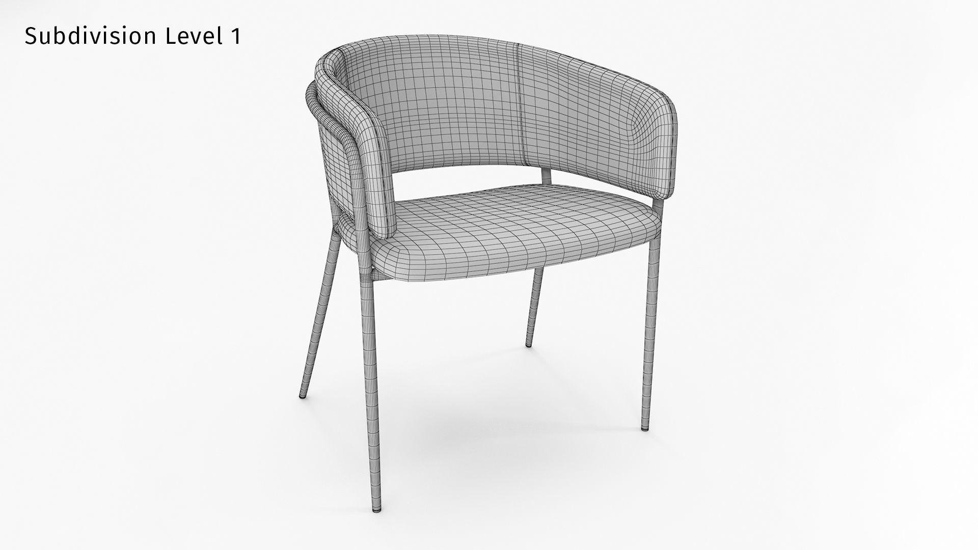 Stoel Runnie Chair 3D model | CGTrader