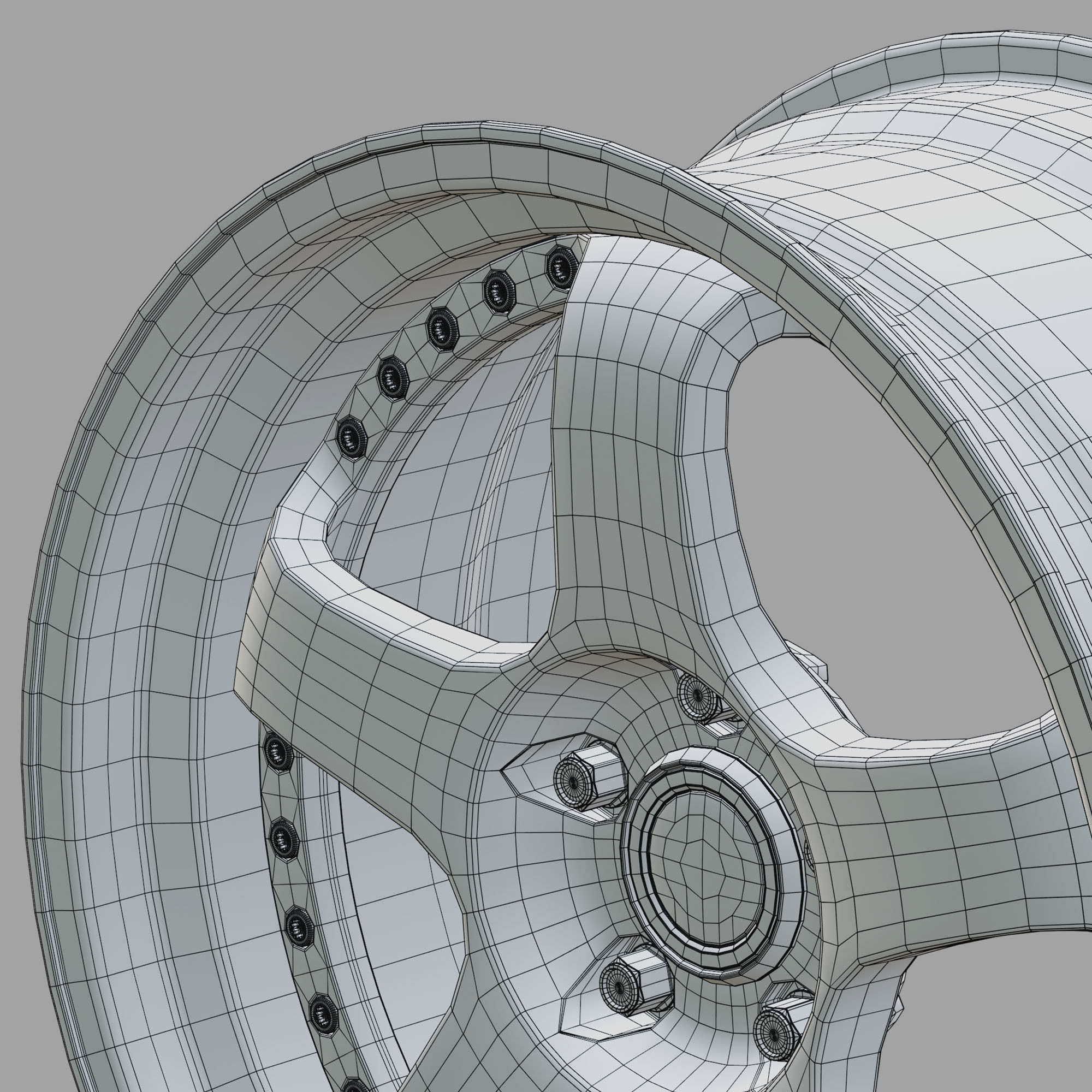 SSR SP1 Rim 3D Model 3D model | CGTrader