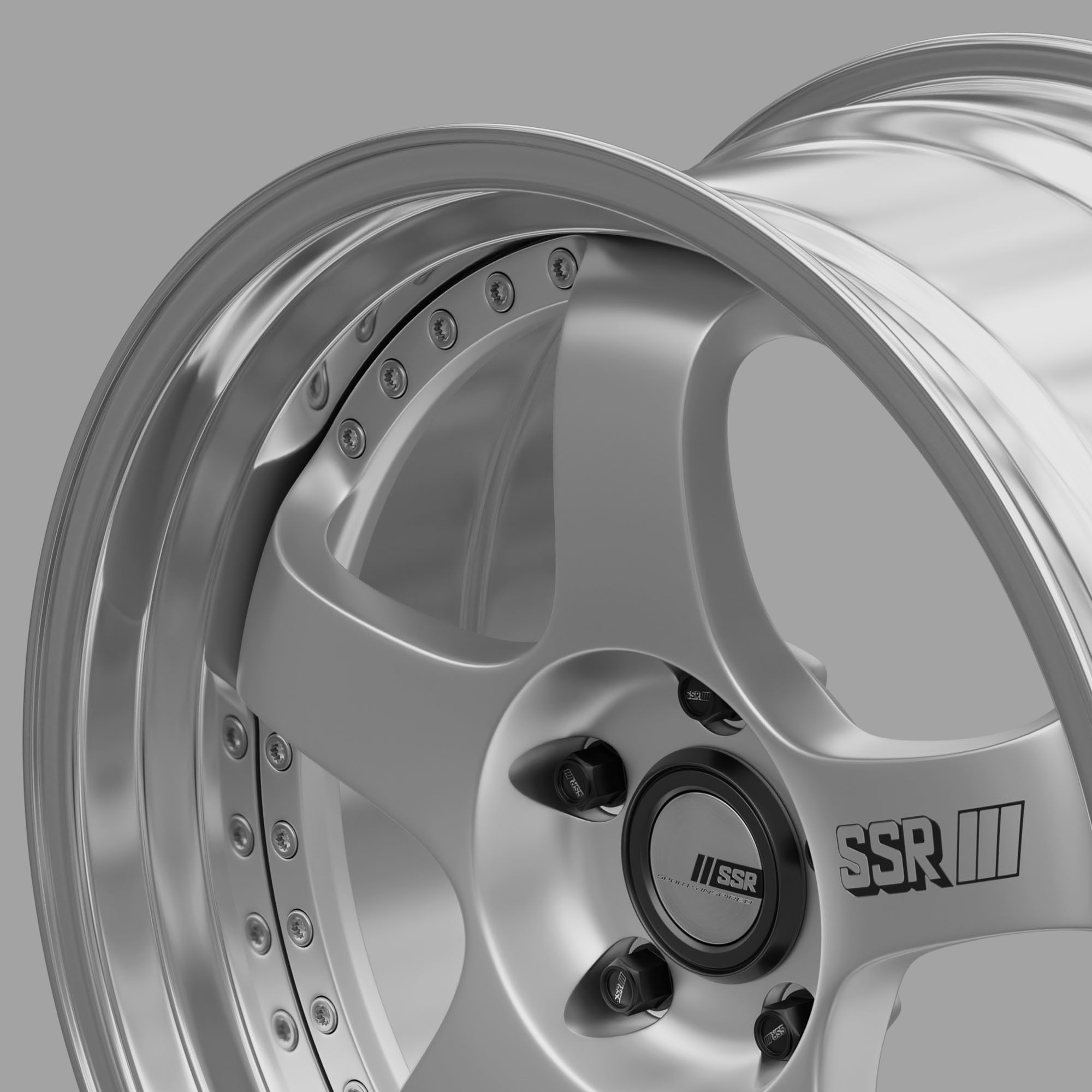 SSR SP1 Rim 3D Model 3D model | CGTrader