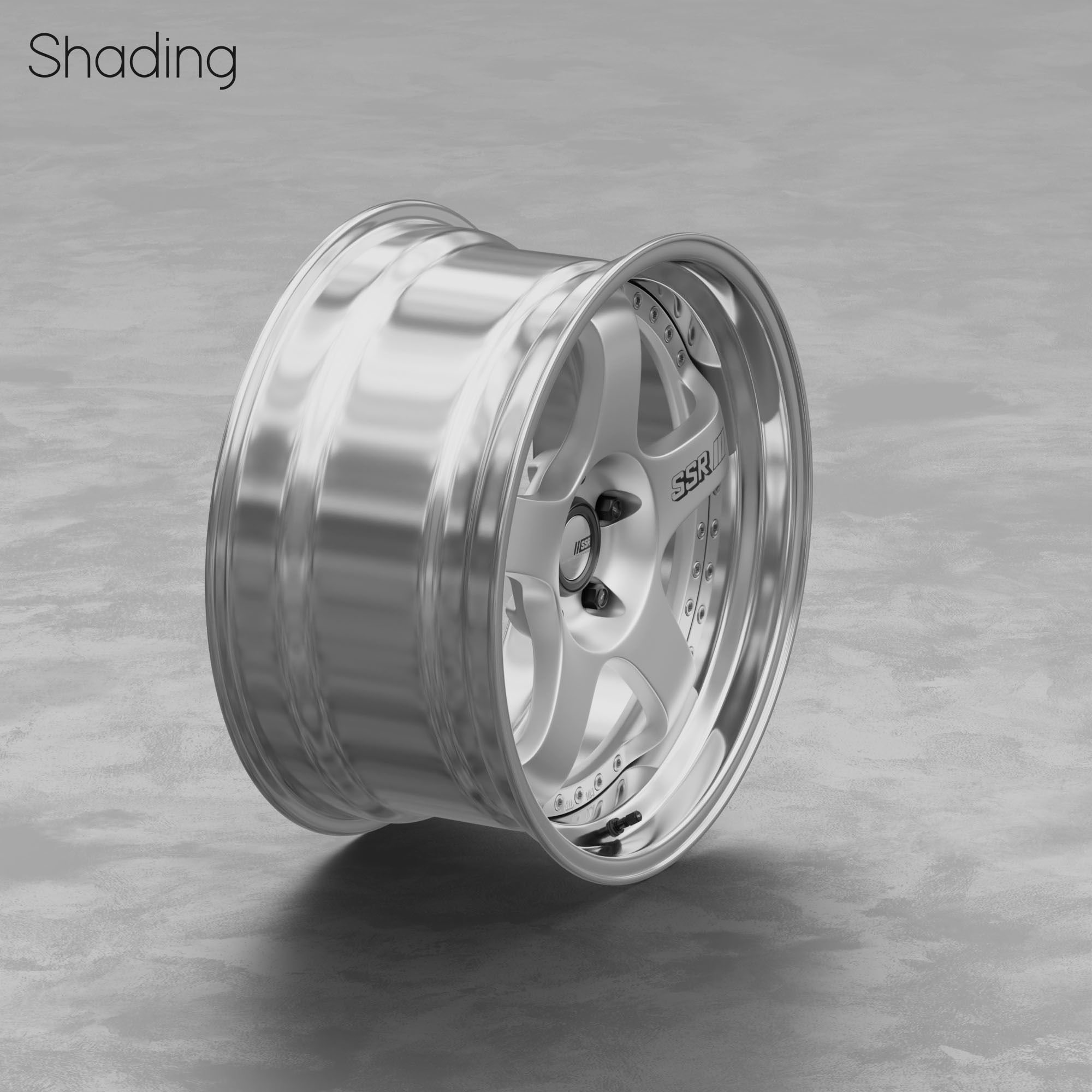 SSR SP1 Rim 3D Model 3D model | CGTrader