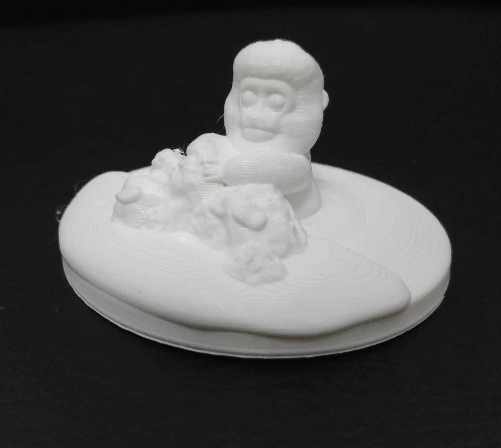 Snow Monkey Hot Spring 3D model 3D printable | CGTrader