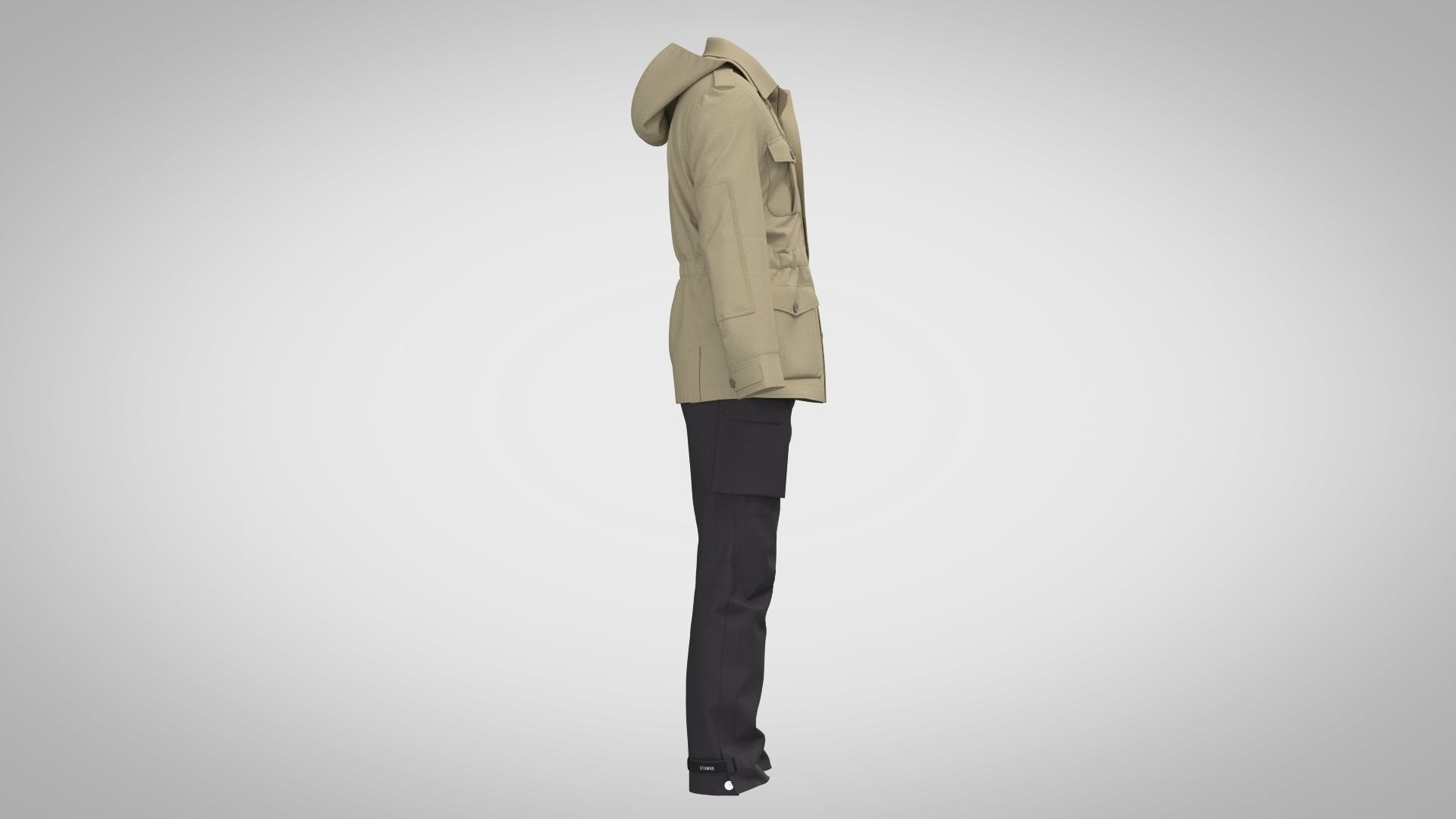 Safari Jacket 3D model | CGTrader