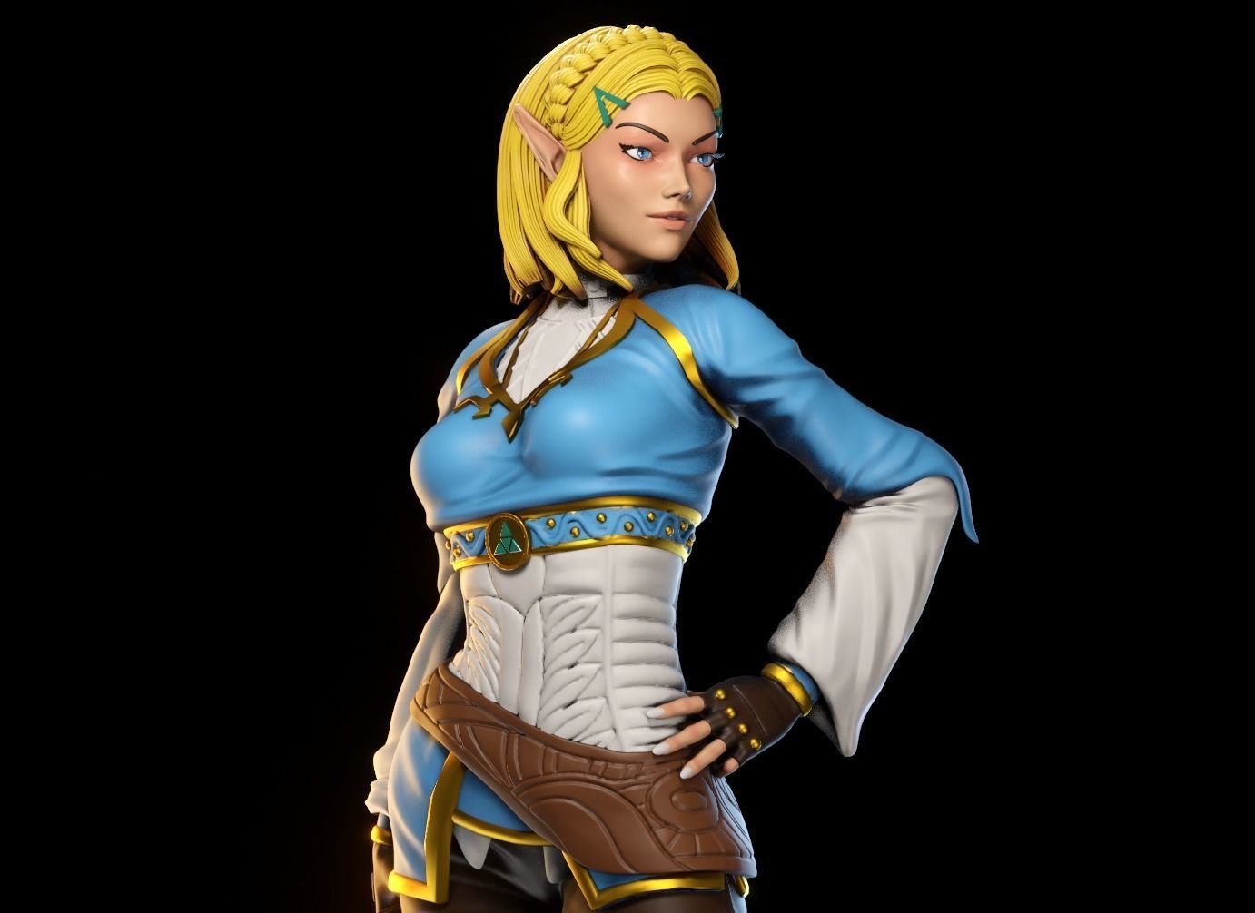 Legend of Zelda - Zelda 1to10 STL file 3D print model with NSFW 3D ...