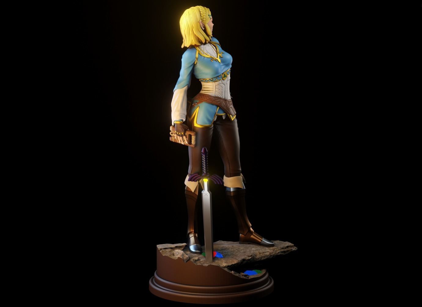 Legend of Zelda - Zelda 1to10 STL file 3D print model with NSFW 3D ...