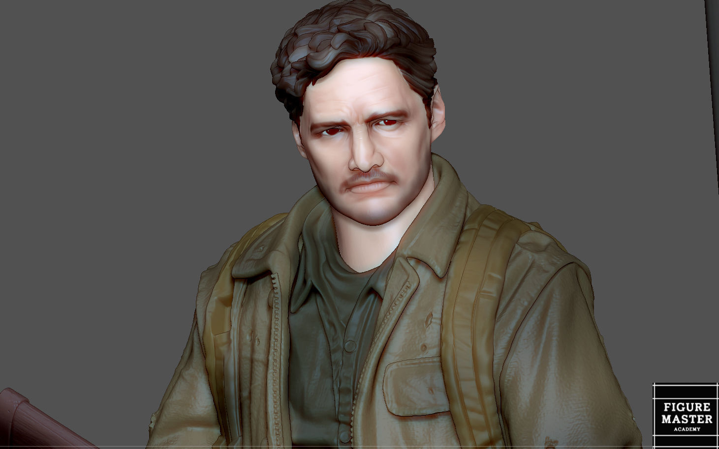 JOEL LAST OF US PEDRO PASCAL HBO DRAMA MODEL FOR 3D PRINT 3D model 3D ...