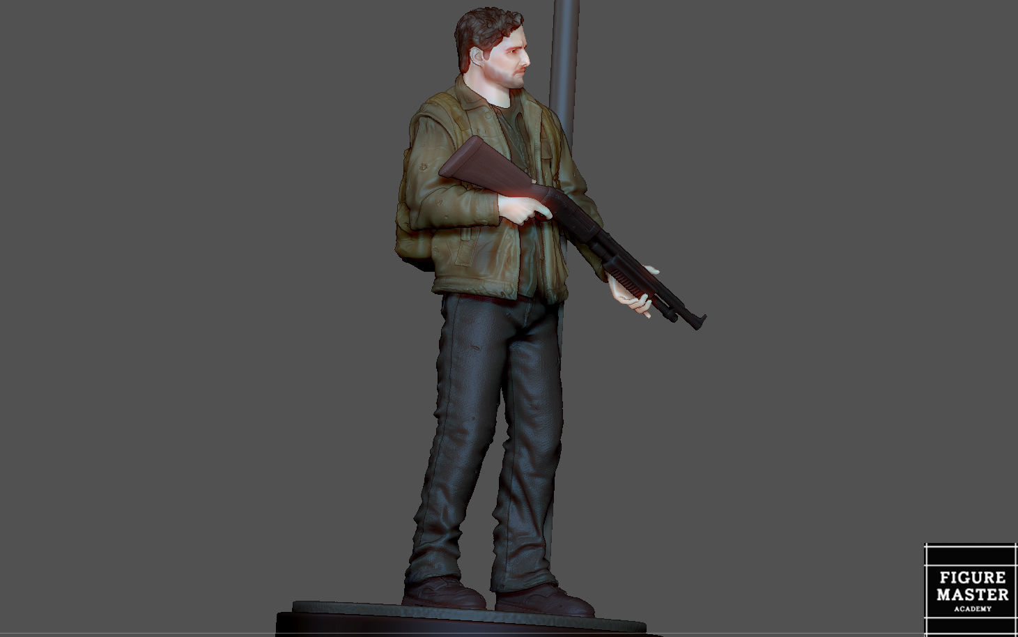 JOEL LAST OF US PEDRO PASCAL HBO DRAMA MODEL FOR 3D PRINT 3D model 3D ...