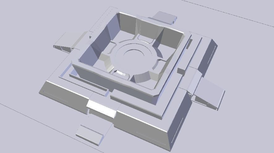 3D model Sci-Fi Platform 02 VR / AR / low-poly | CGTrader