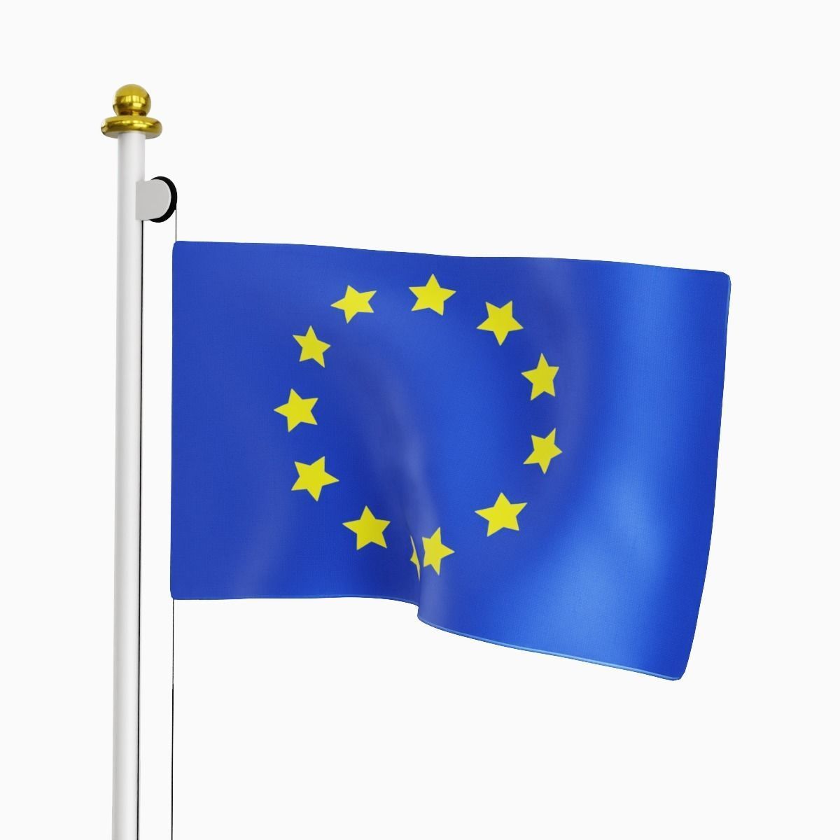 3D model Flag of the European Union VR / AR / low-poly | CGTrader