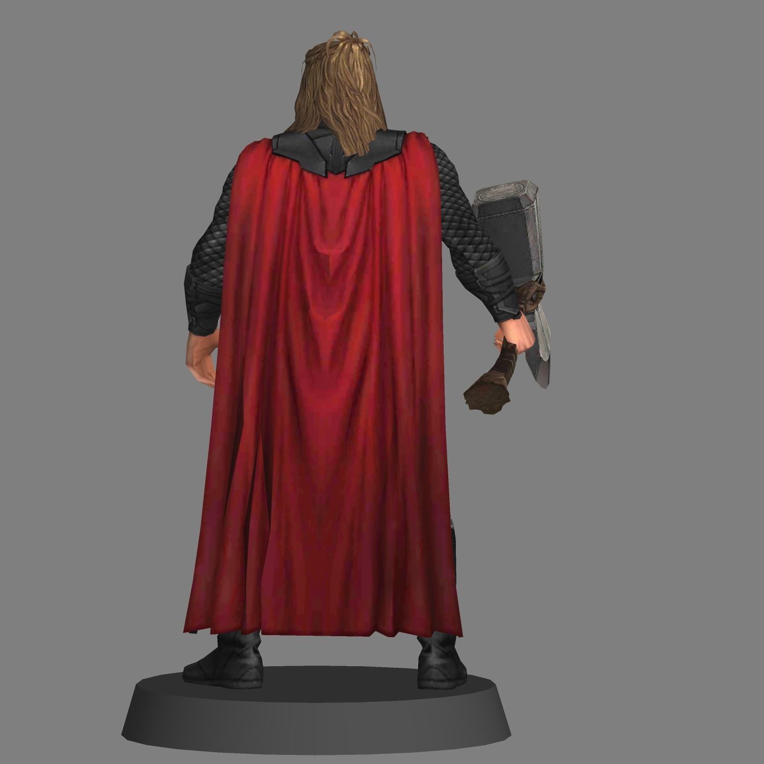 Thor Avengers Endgame LOW POLY 3D model 3D printable | CGTrader