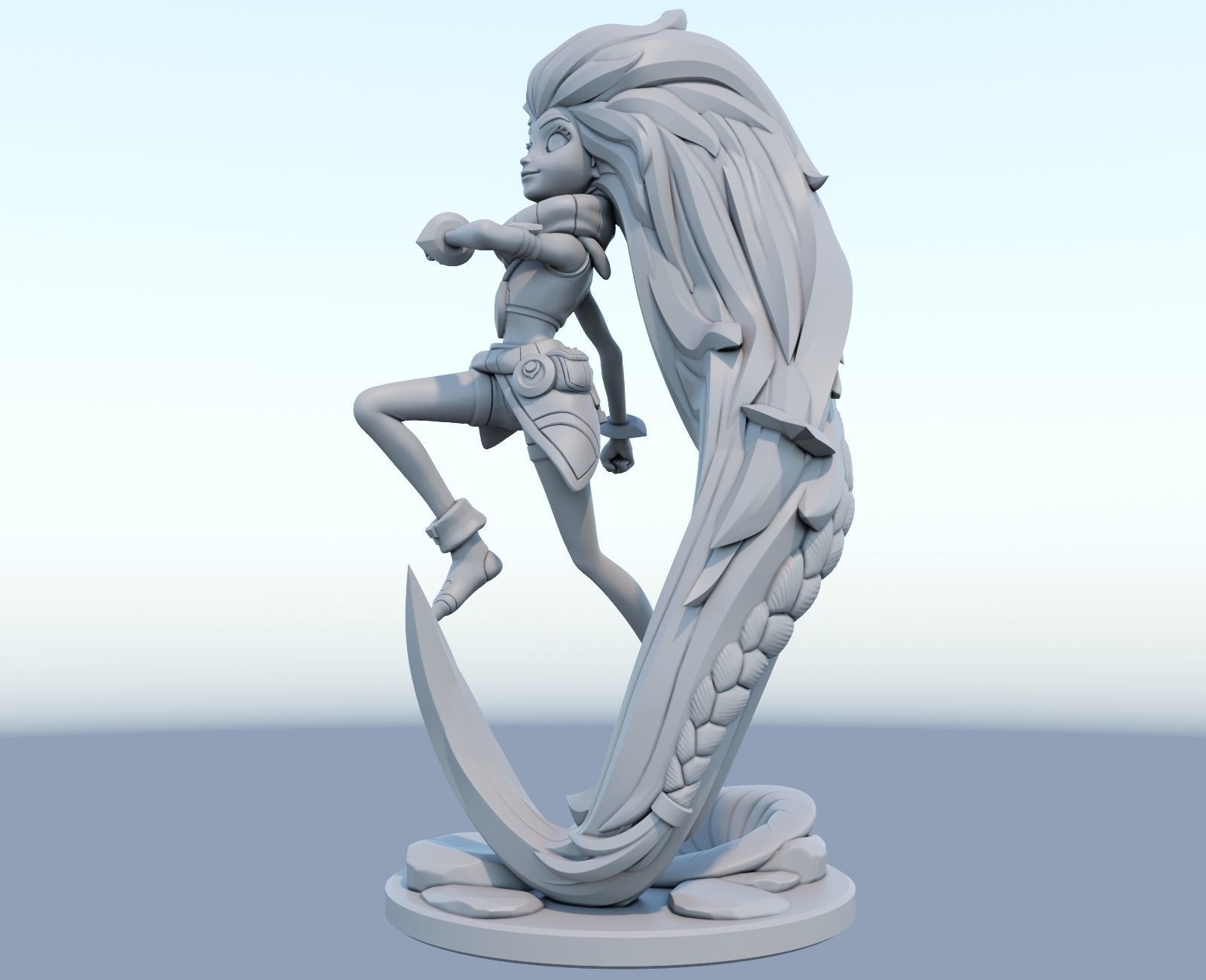 zoe 3D Print Model from League of Legends 3D model 3D printable | CGTrader