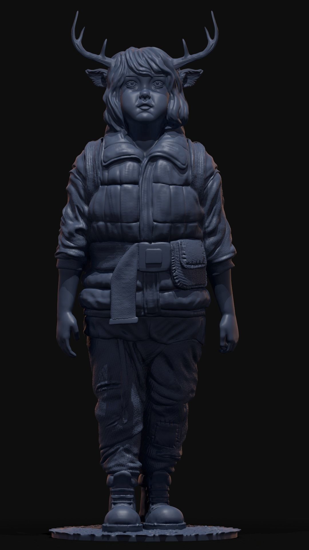 Sweet Tooth Gus free 3D model 3D printable | CGTrader