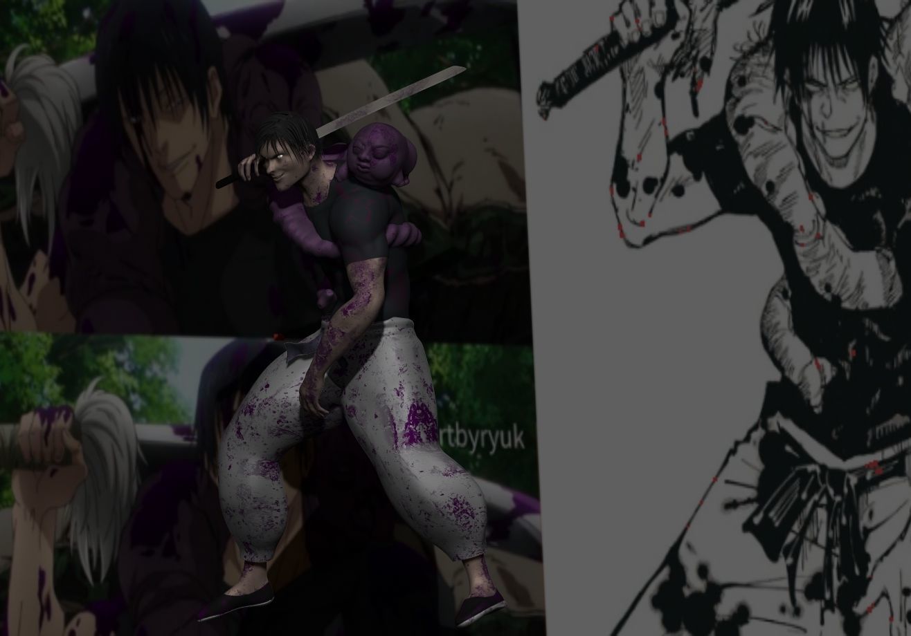 Toji - jujutsu Kaisen 3D model | CGTrader