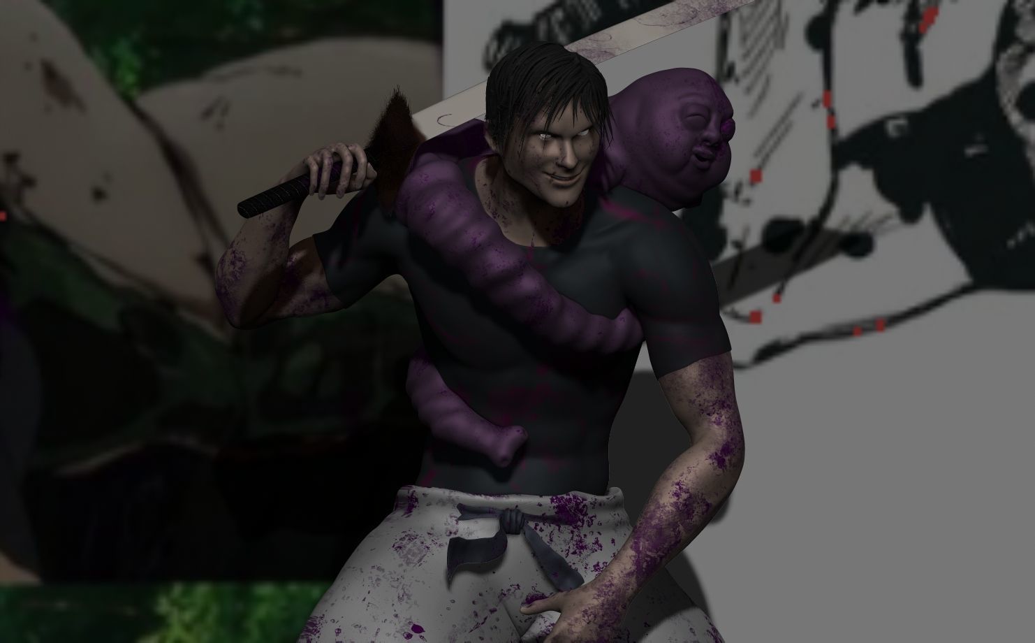 Toji - jujutsu Kaisen 3D model | CGTrader