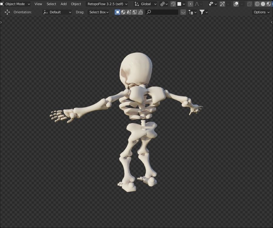 3D model Skull Bone Character VR / AR / low-poly | CGTrader