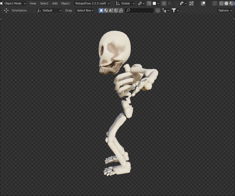 3D model Skull Bone Character VR / AR / low-poly | CGTrader