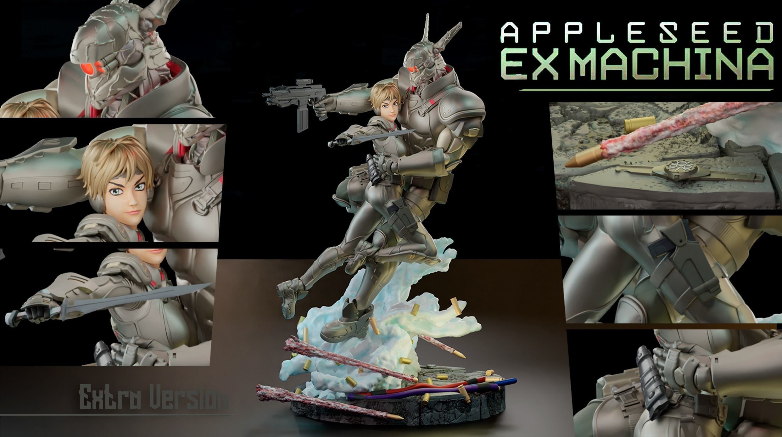 Appleseed Ex Machina 1-6 scale printing - Personal use only 3D model 3D ...