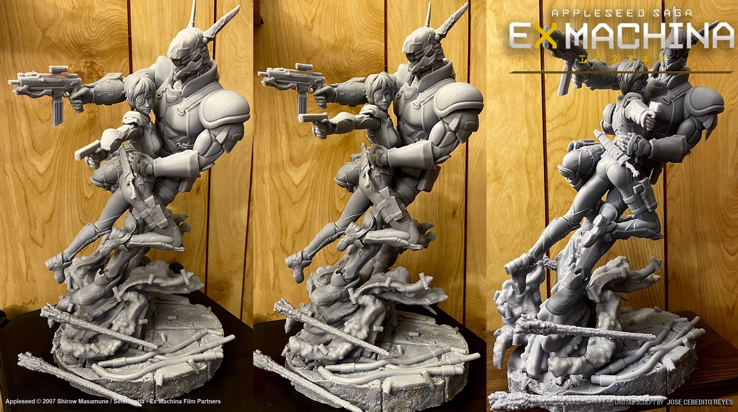 Appleseed Ex Machina 1-6 scale printing - Personal use only 3D model 3D ...