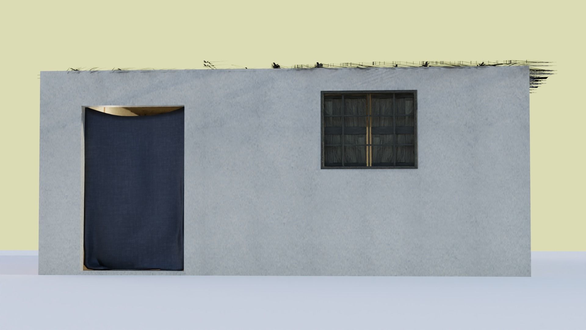 House of the Prophet Muhammad - exterior interior 3D model | CGTrader