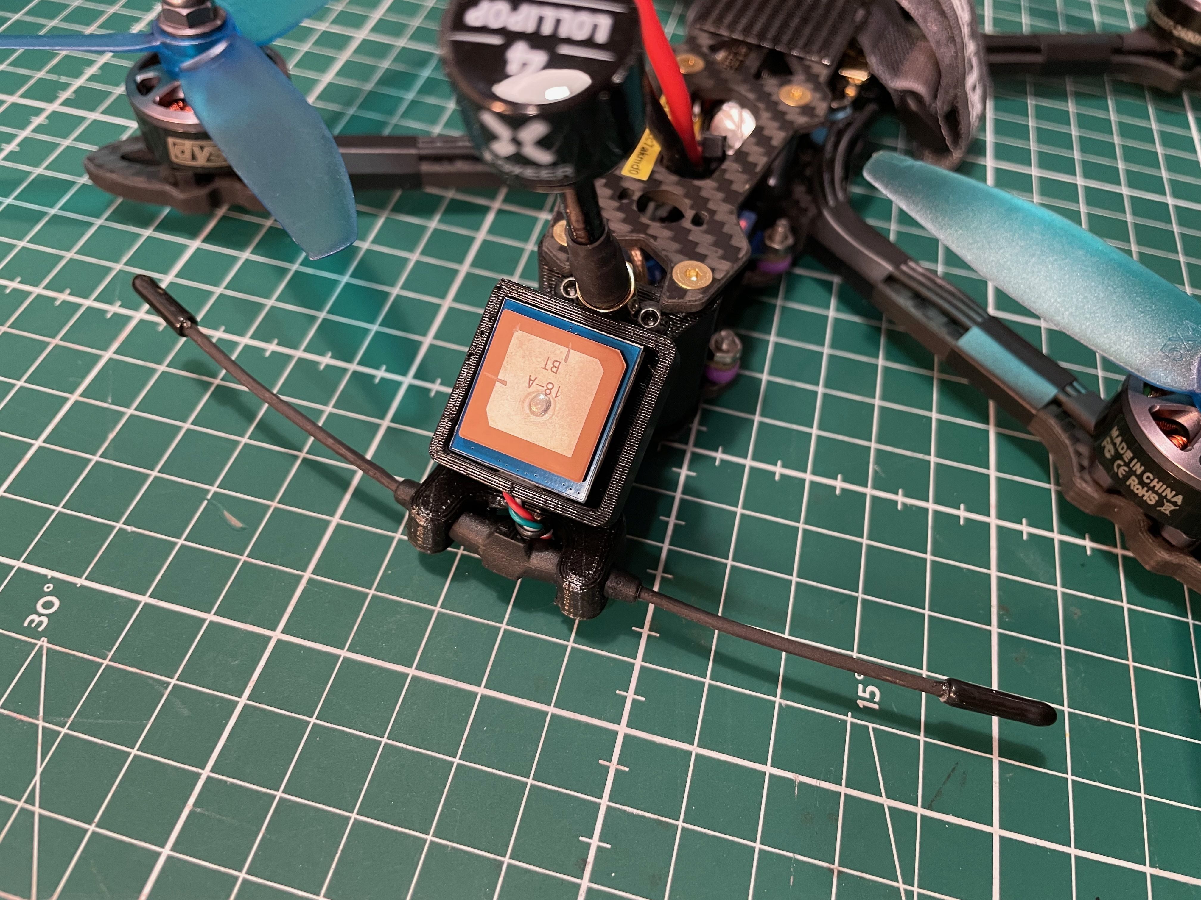 Mark 4 GPS CRSF VTX for BN220 and BN880 3D model 3D printable | CGTrader