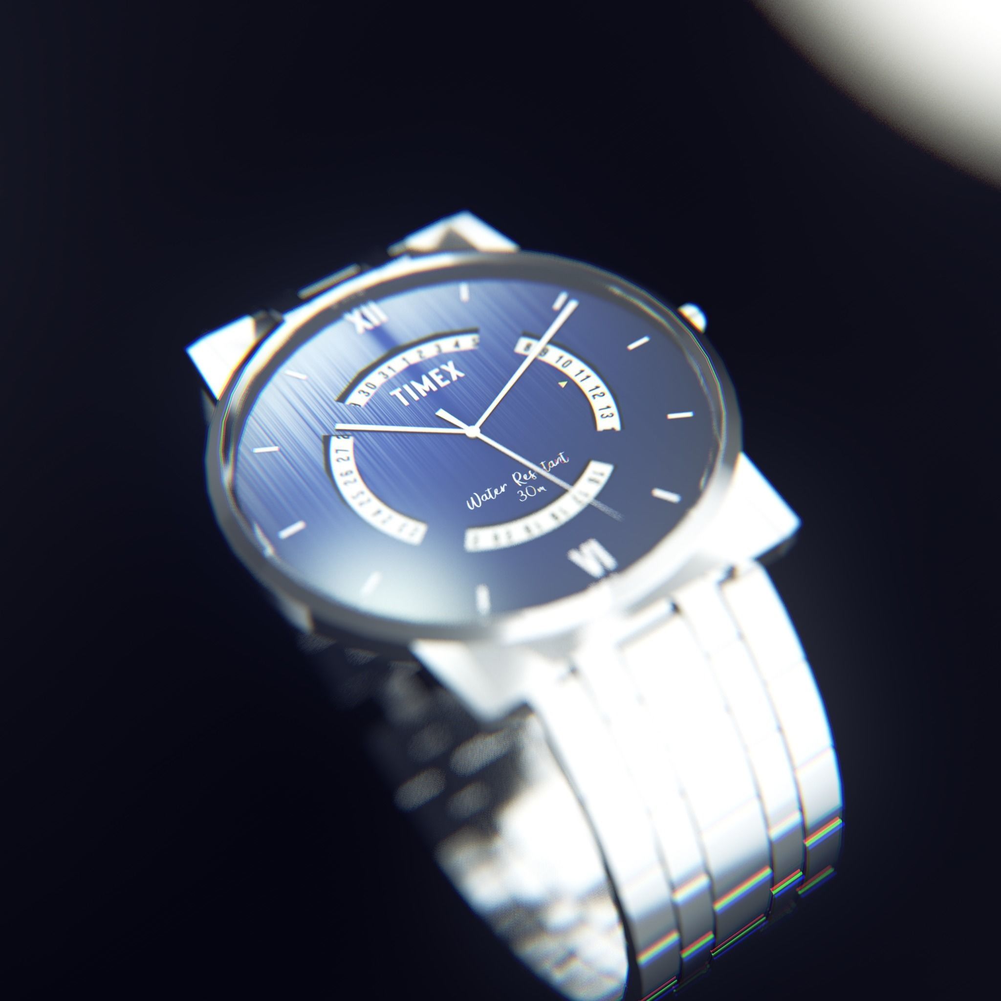 Timex Watch free VR / AR / low-poly 3D model | CGTrader