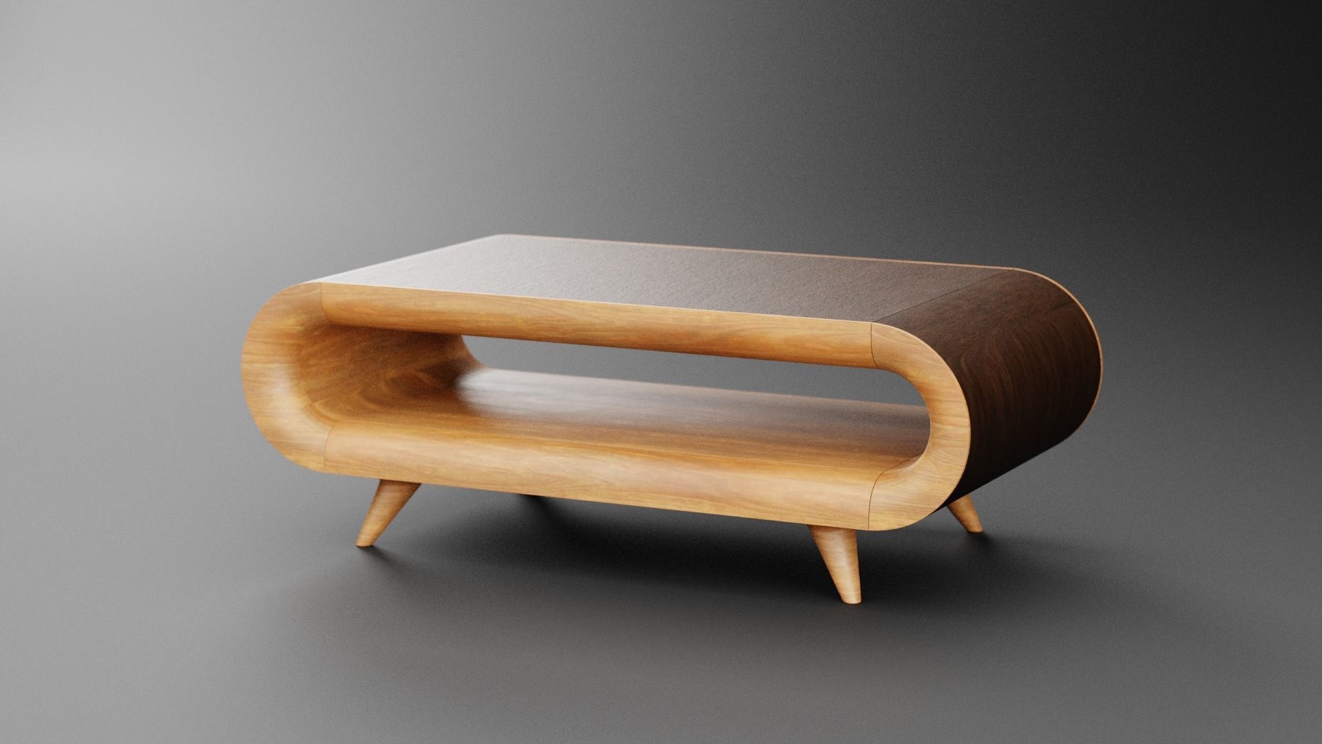 3D model hollow coffee table VR / AR / low-poly | CGTrader