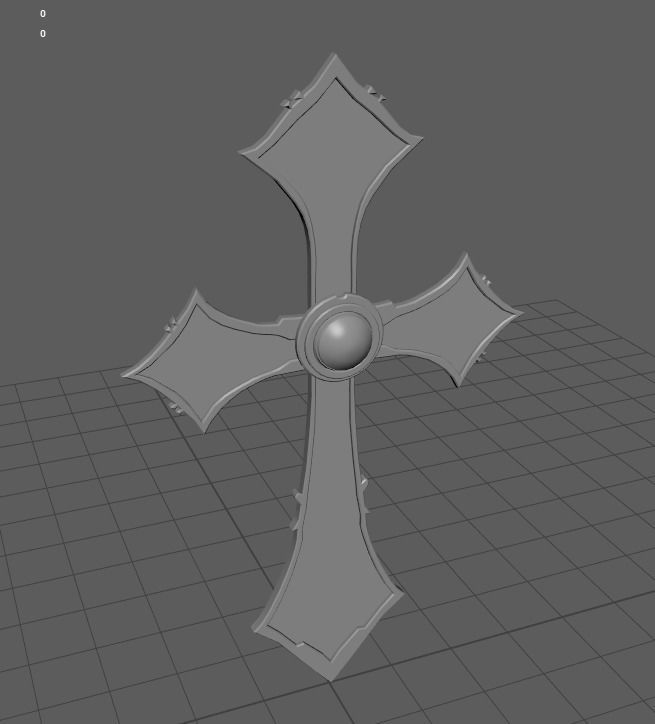 3D model Forest Devils Cross VR / AR / low-poly | CGTrader