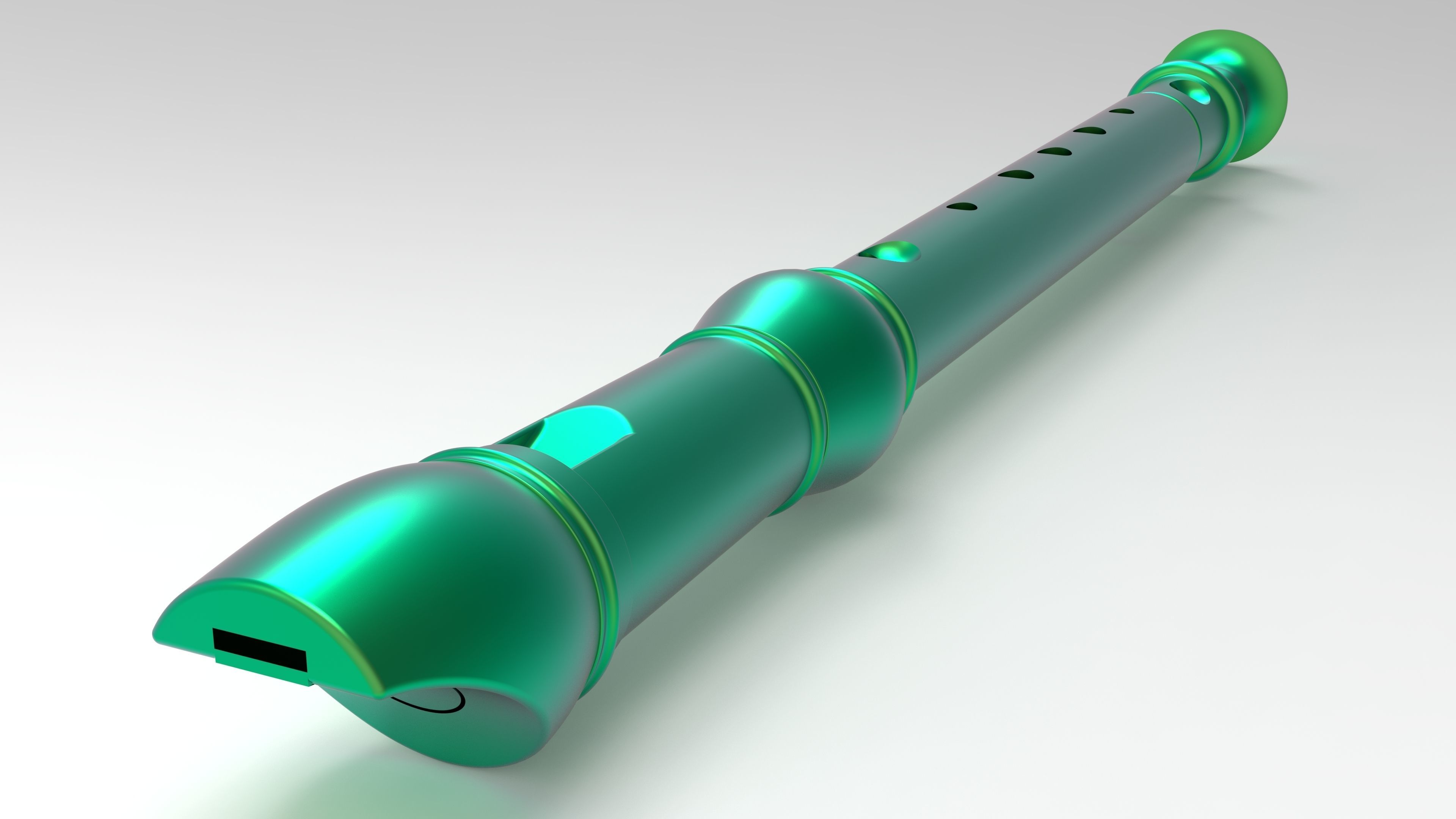 3D model Flute VR / AR / low-poly | CGTrader