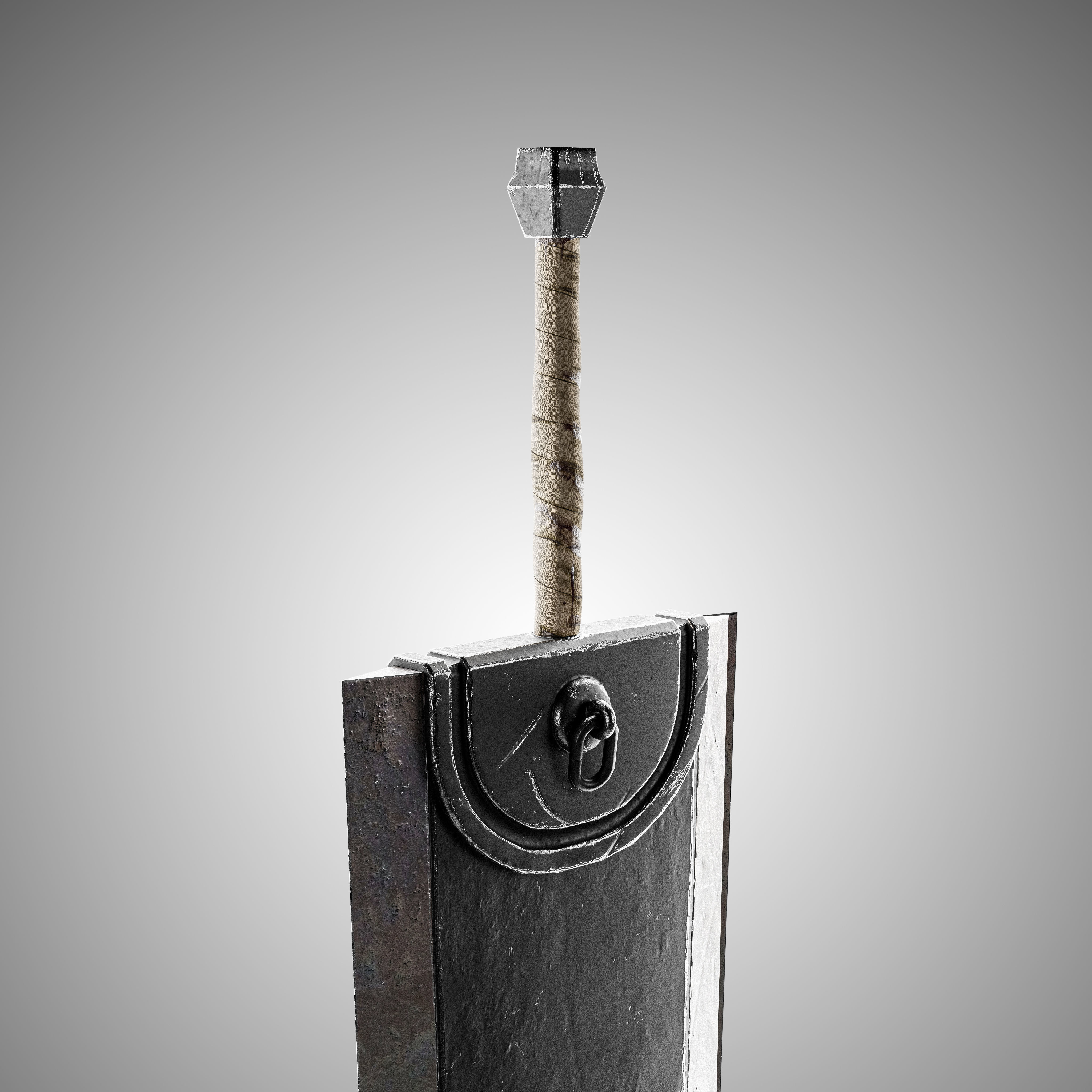 Berserk Guts sword 3D model | CGTrader