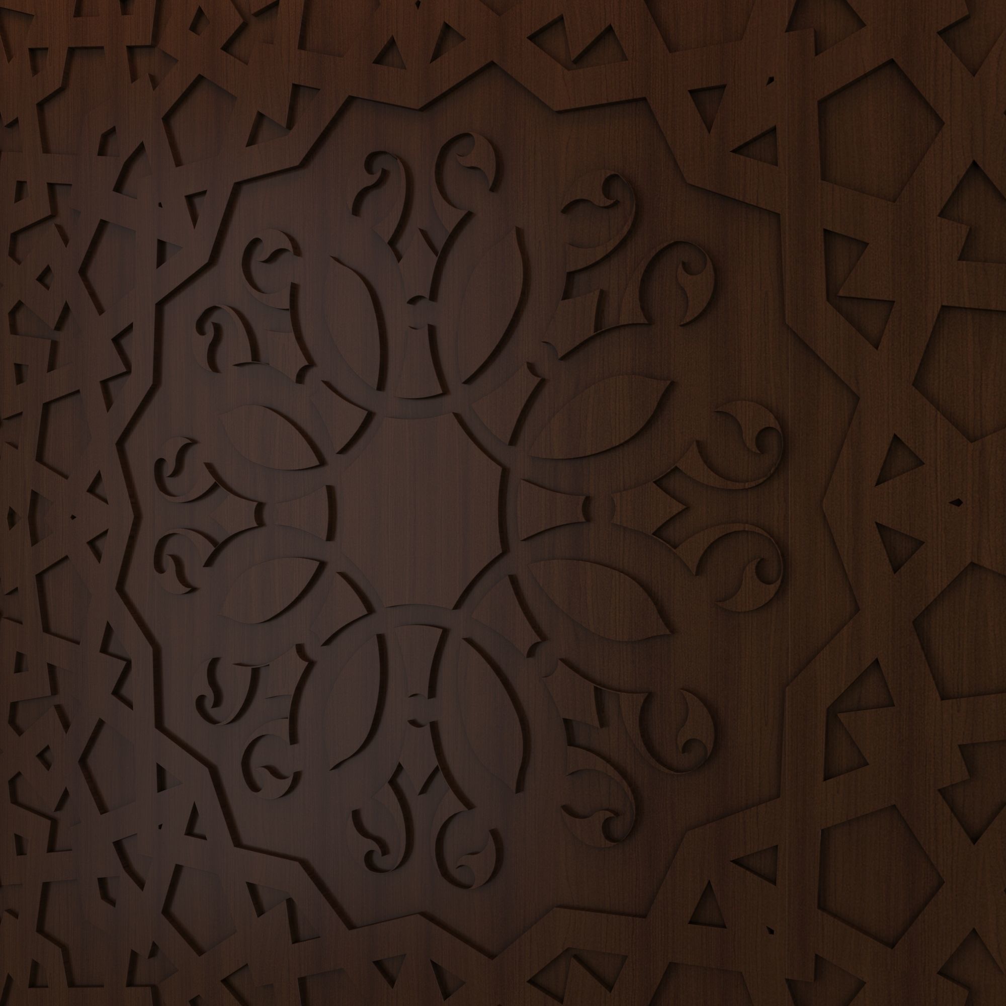 3D model islamic patern VR / AR / low-poly | CGTrader