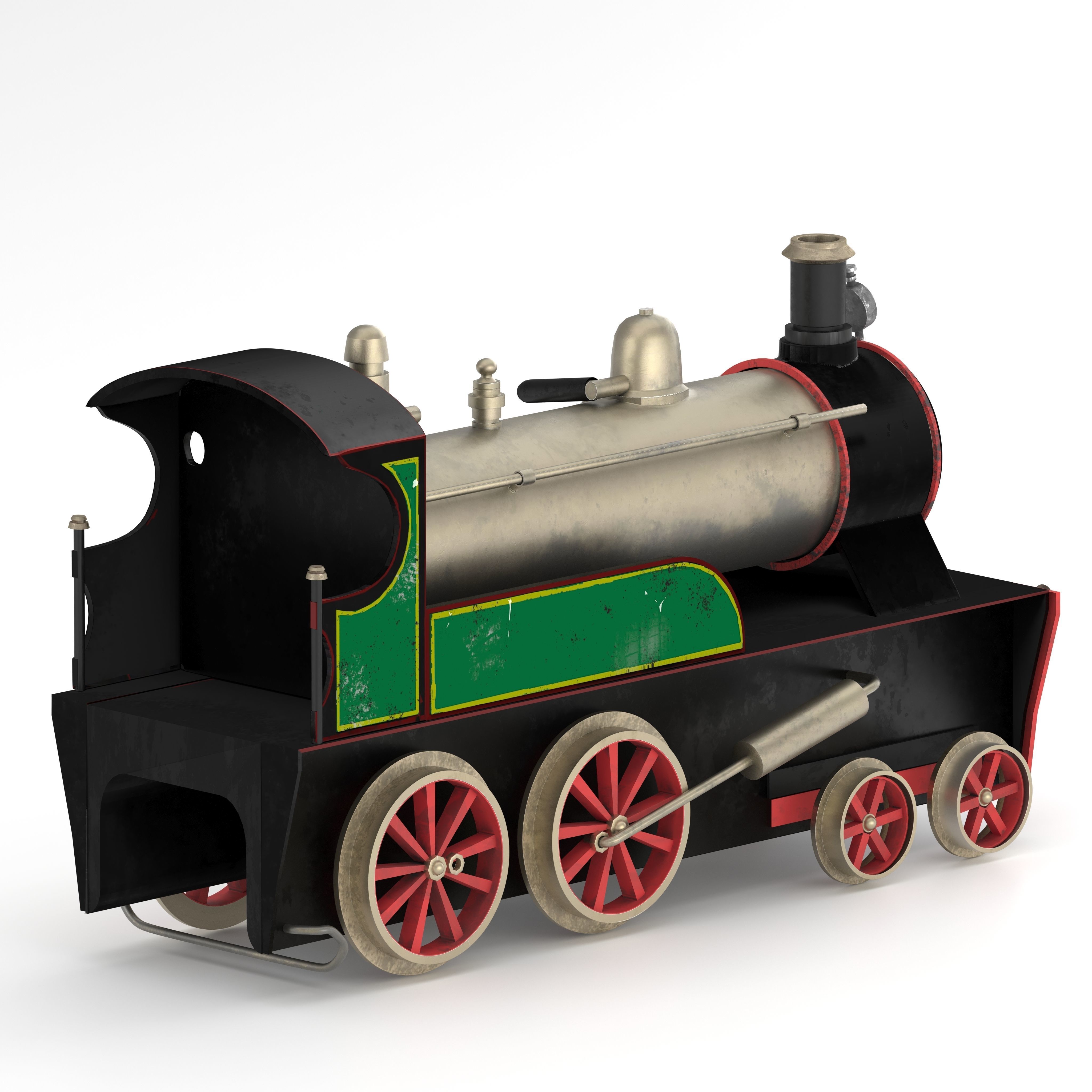 old trian toy 3D model | CGTrader
