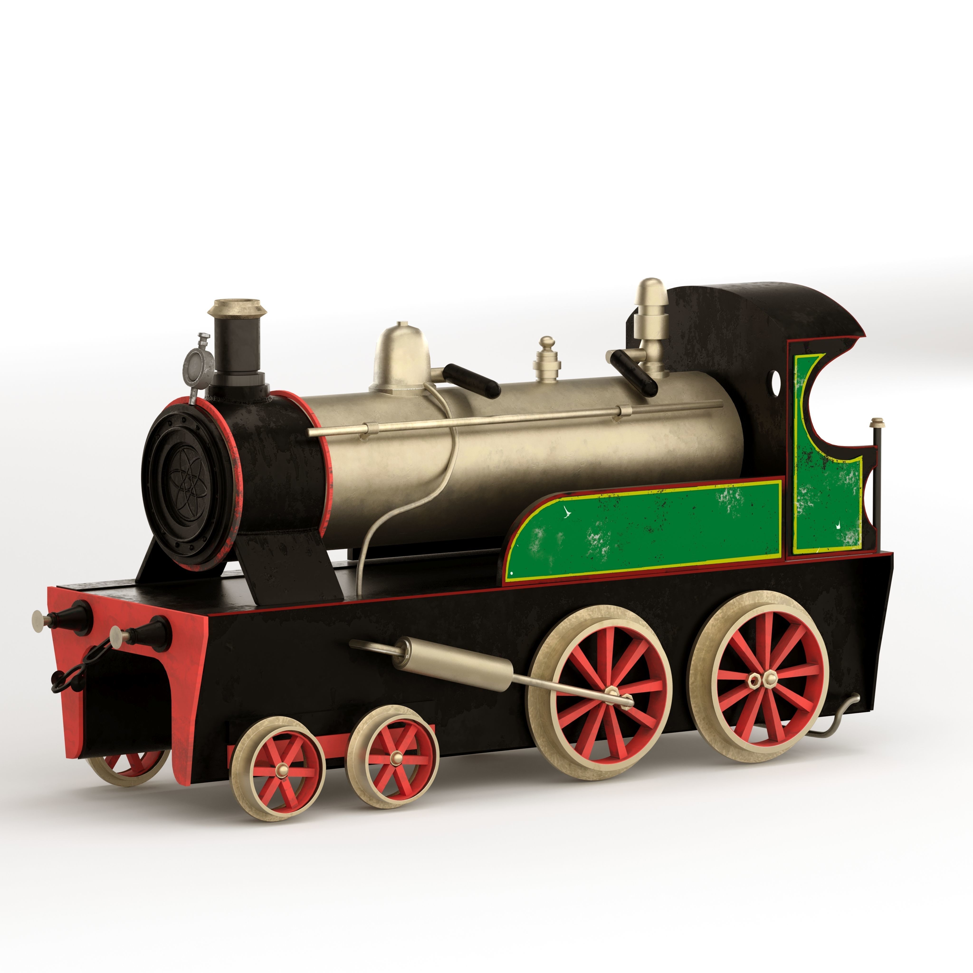 old trian toy 3D model | CGTrader