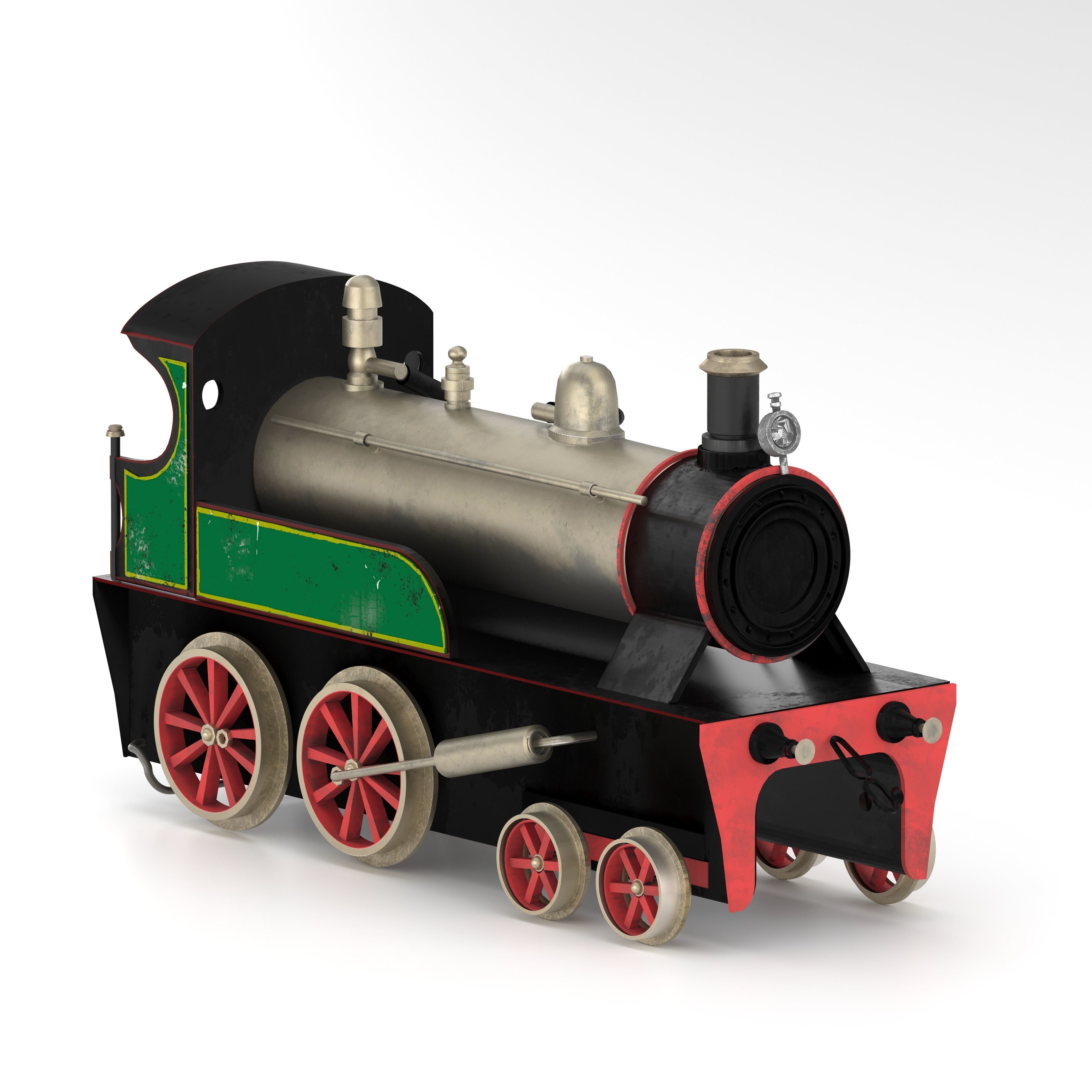 old trian toy 3D model | CGTrader