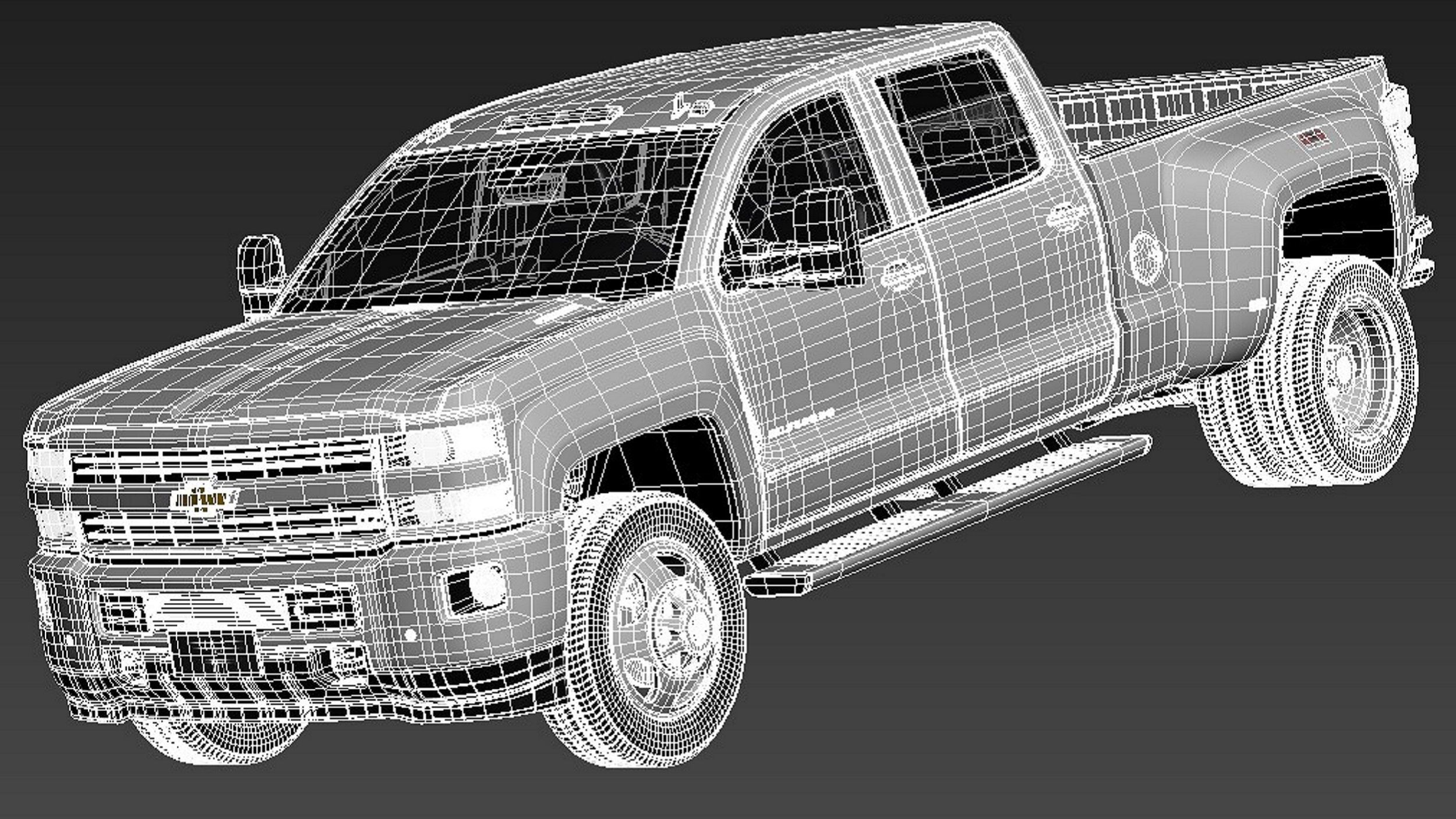Chevrolet Silverado HD CG 2015 3D model | CGTrader